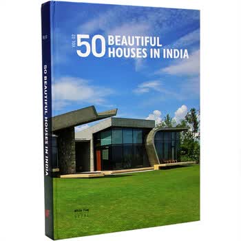现货台版 50 beautiful houses in India 印度美丽的50个住