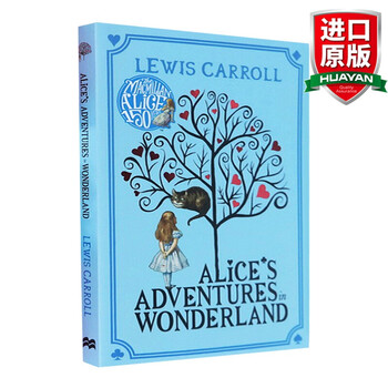 英文原版 爱丽丝梦游仙境 Alice's Adventures in Wonderland 经典名著 预售