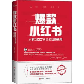 爆款小红书 从零到百万粉丝的玩赚策略 图书