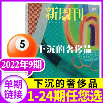 新周刊杂志2022年5月下第10期新【另有预售及2021年往期可选】中国新闻时政资讯大盘点时事生活热点期刊【单本】 2022年5月09期主题:下沉的奢侈品
