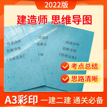 一建二建思维导图二级建造师一级建造师市政建筑经济法规学霸笔记 法规 【3科】备注 一级建造师思维导图