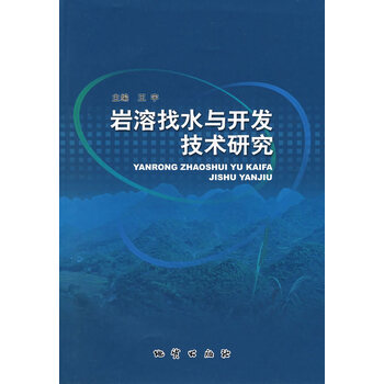 岩溶找水与开发技术研究 王宇 地质出版社