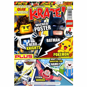 【包邮】【订阅】FUTURA SPECIALS KRAZE! 儿童娱乐杂志 英国英文原版 年订13期期刊