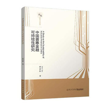 中国普惠金融可持续性研究 金融与投资 书籍
