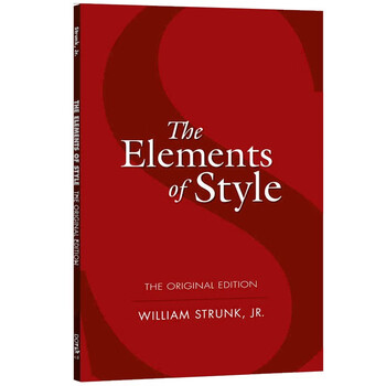 英文原版 风格的要素  The Elements of Style 简装平装