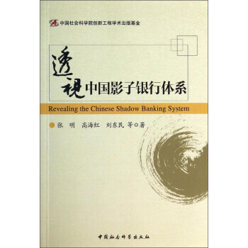 透视中国影子银行体系 张明,高海红,刘东民,等 中国社会科学出版社