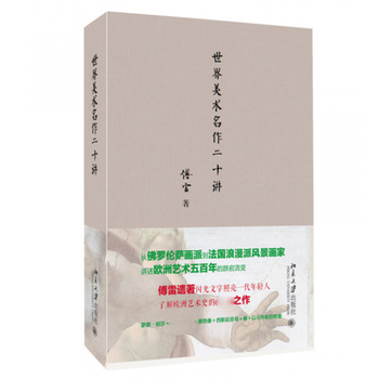 正版世界美术名作二十讲 傅雷 精装北京大学出版社