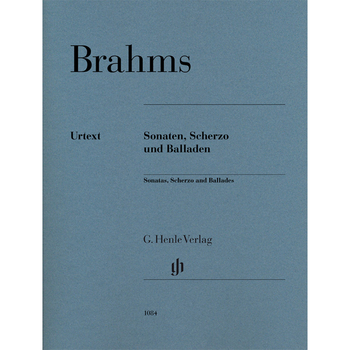 勃拉姆斯 奏鸣曲，谐谑曲与叙事曲 Brahms, Johannes Sonatas, Scherzo