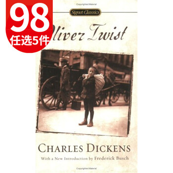 Oliver Twist 雾都孤儿 英文原版小说书 Charles Dickens 查尔斯狄更斯Signet Classics经典名著英文版