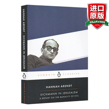 Eichmann in Jerusalem 英文原版 艾希曼在耶路撒冷 英文版