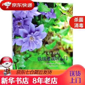【新华书店 正版书籍】铁线莲栽培入门(日)及川洋磨著;陶旭译湖北科学技术出版社有限公司 正版图书绘本