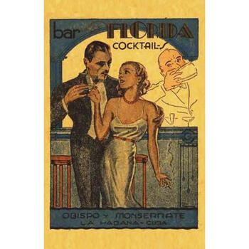 Bar La Florida Cocktails 1935 Reprint