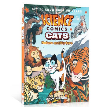 STEM科学漫画：猫 Science Comics 平装 青少年文学青少年时期（12+） 进口故事书