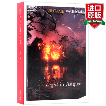 英文原版 八月之光 文学小说 Light In August 福克纳作品