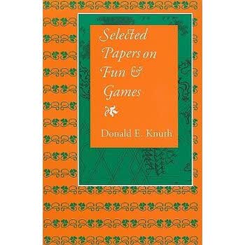 Selected Papers on Fun & Games