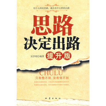思路决定出路:提升版 吴学刚著 地震出版社
