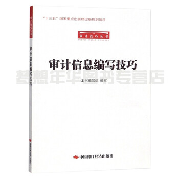 审计信息编写技巧 9787511625398 “十三五”国家重点出版物出版规划项目 审计技巧丛书