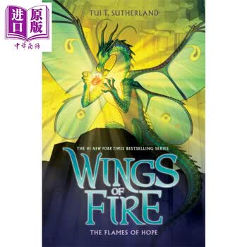 预售 火翼飞龙15 希望之火 英文原版 The Flames of Hope Wings of Fire Book 15 TUI T SUTHERLAND