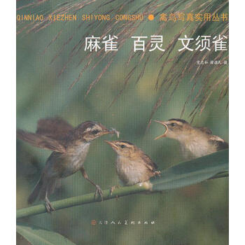 麻雀 百灵 文须雀 摄影 党忠和，徐德民摄 天津人民美术出版社 9787530548691