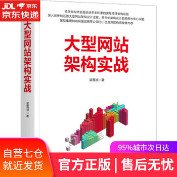 【正版图书】大型网站架构实战 梁嘉祯 著 机械工业出版社 9787111700593