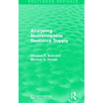 高被引Analyzing Nonrenewable Resource Supply