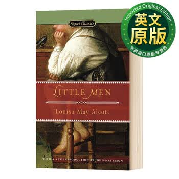 Little Men 小绅士 世界名著 Louisa May Alcott 英文版 进口英语原版书籍 英文原版