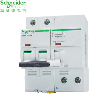 施耐德 A9系列 iC65N 漏电保护器 2P 400V 6kA 空开总闸断路器 iC65N 2P C6A+VEA 30mA 6000A C曲线【图片 价格 品牌 报价】-京东