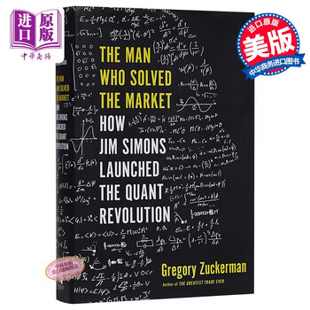 解决市场的人 英文原版 The Man Who Solved the Market