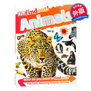 DK小发现 动物 英文进口 DK Find Out! Animals