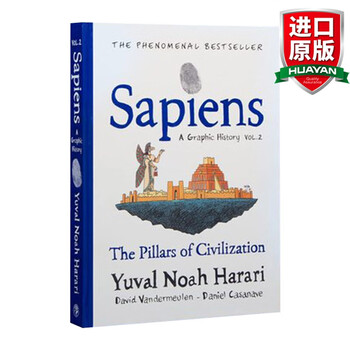 Sapiens A Graphic History 英文原版 人类简史2 漫画小说 英文版 进口英语原版书籍 预售
