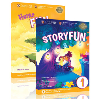 剑桥少儿英语YLE考试教材Storyfun for Starters 1级别学生书+练习册