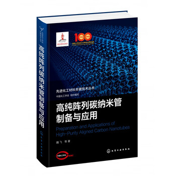 先进化工材料关键技术丛书 高纯阵列碳纳米管制备与应用 高纯度碳纳米管 碳纳米管宏量制备 高纯碳纳米管