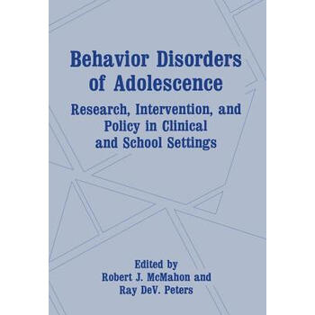 Behavior Disorders of Adolescence: Research, In