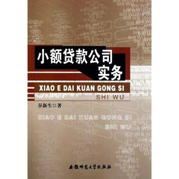 小额贷款公司实务 谷新生 著作 管理方面的书籍 管理学经营管理心理学创业联盟领导力书籍 新华书店官网正版图书籍