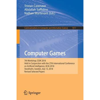 Computer Games: 7th Workshop, Cgw 2018, Held in