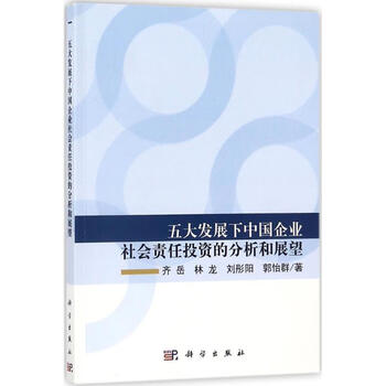五大发展下中国企业社会责任投资的分析和展望齐岳 等 著 