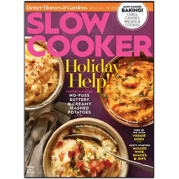 【单期可选】Better Homes And Gardens 美国美好住宅与庭园 2021年11月刊 2021年Slow Cooker
