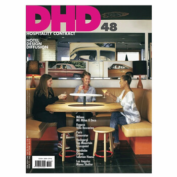 【包邮】【订阅】DHD 意大利英意双语原版 酒店设计杂志 年订4期