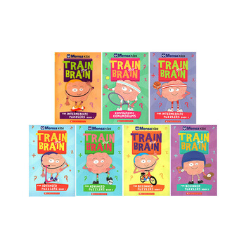 Mensa Train Your Brain 系列7册 儿童启蒙学习练习
