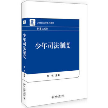 正版少年司法制度北京大学出版社