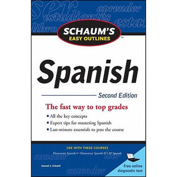 Schaum's Easy Outline of Spanish, Second Edi...