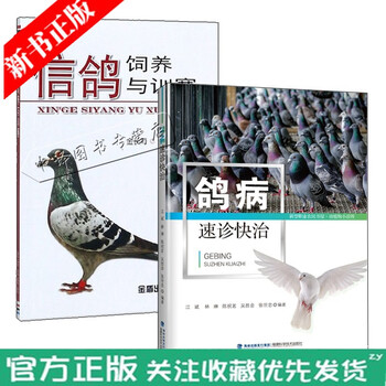 鸽病速诊快治+信鸽饲养与训赛 金长海 鸽子高效养殖技术大全书籍赛鸽常见病诊治方法饲养喂养治疗参考书