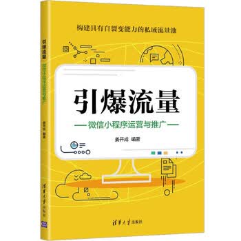 引爆流量：微信小程序运营与推广
