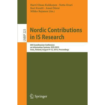 Nordic Contributions in Is Research: 6th Scandin