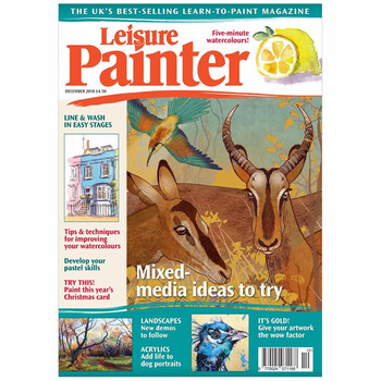 【包邮】【订阅】Leisure Painter 水彩油画美术杂志 英国英文原版 年订13期