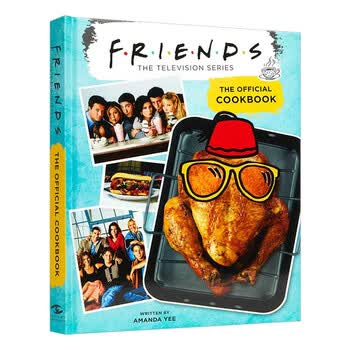 老友记 官方烹饪书 食谱 英文原版进口画册 Friends 全彩插图 美版 精装 The Official Cookbook 美剧电视情景喜剧 周边书