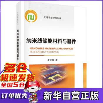 纳米线储能材料与器件/ 功能材料丛书