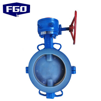 【FGOD371F46-10C】FGO 对夹式衬氟蝶阀 耐酸碱耐腐蚀衬四氟 蜗轮式 D371F46-10C DN50【行情 报价 价格 评测】-京东