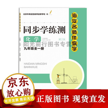 k2021年秋新版 海淀名师伴你学 同步学练测 化学 九年级全一册（第2版）9年级全一册 人教版 北