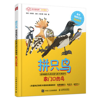 拼只鸟 超有趣的鸟类科普与积木拼搭书 积木拼搭指南教程书籍